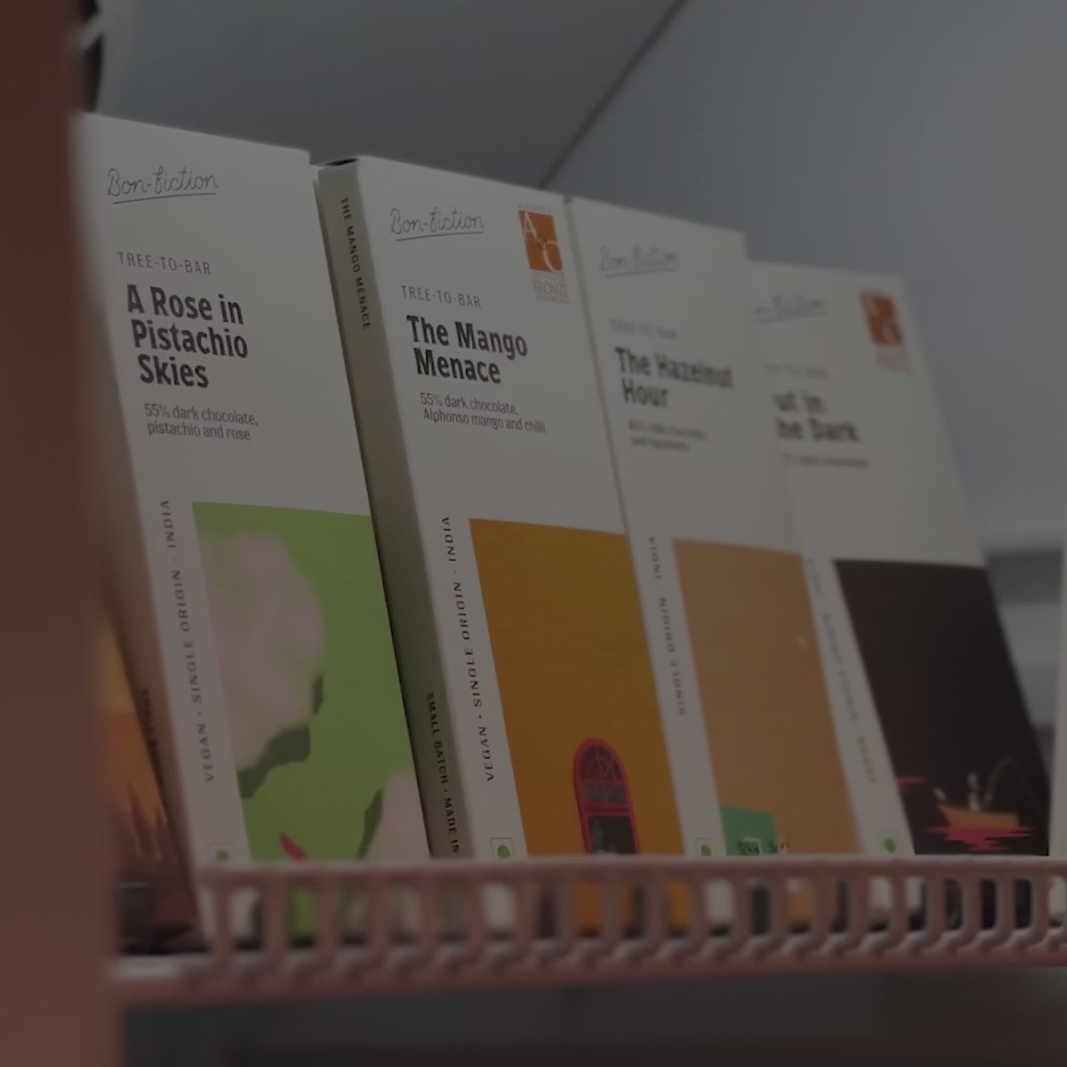 The Mango Menace - 55% Dark Alphonso Mango Chilli Chocolate – Bon Fiction